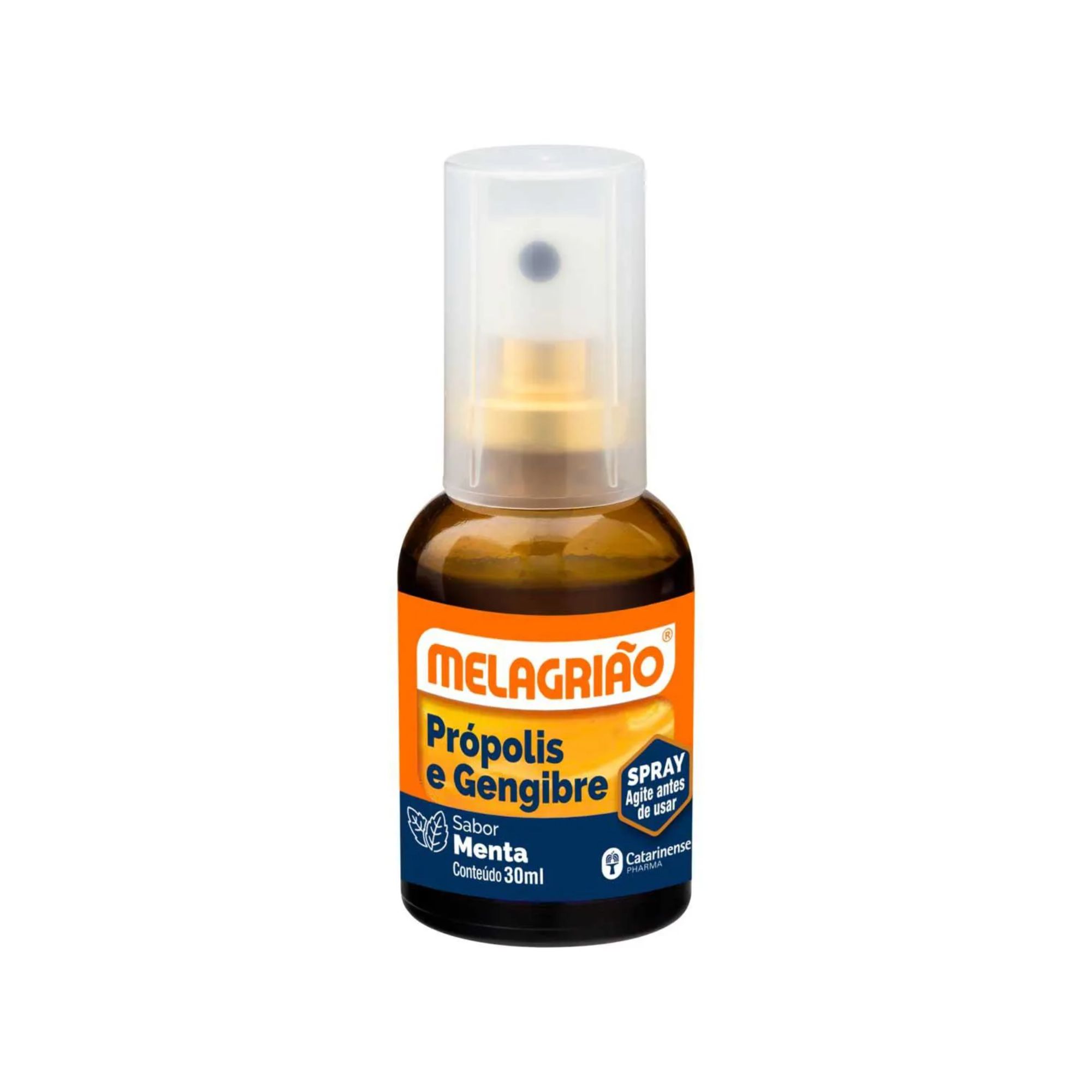 Spray Para Garganta Própolis E Gengibre Melagrião Sabor Menta 30ml ...