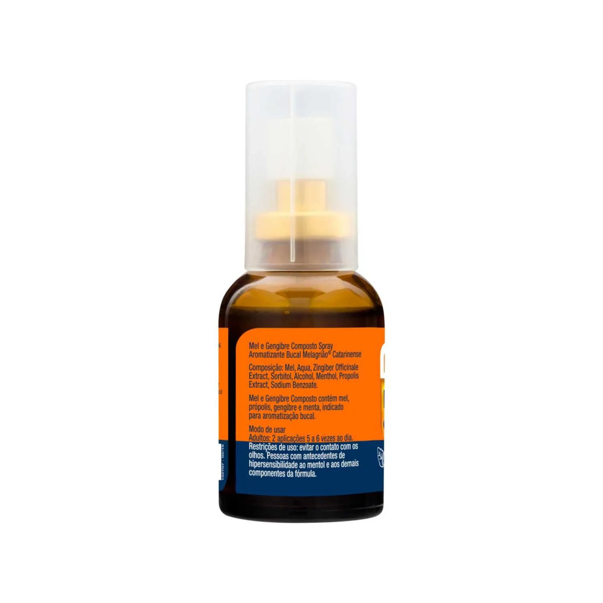 Spray Para Garganta Própolis E Gengibre Melagrião Sabor Menta 30ml ...