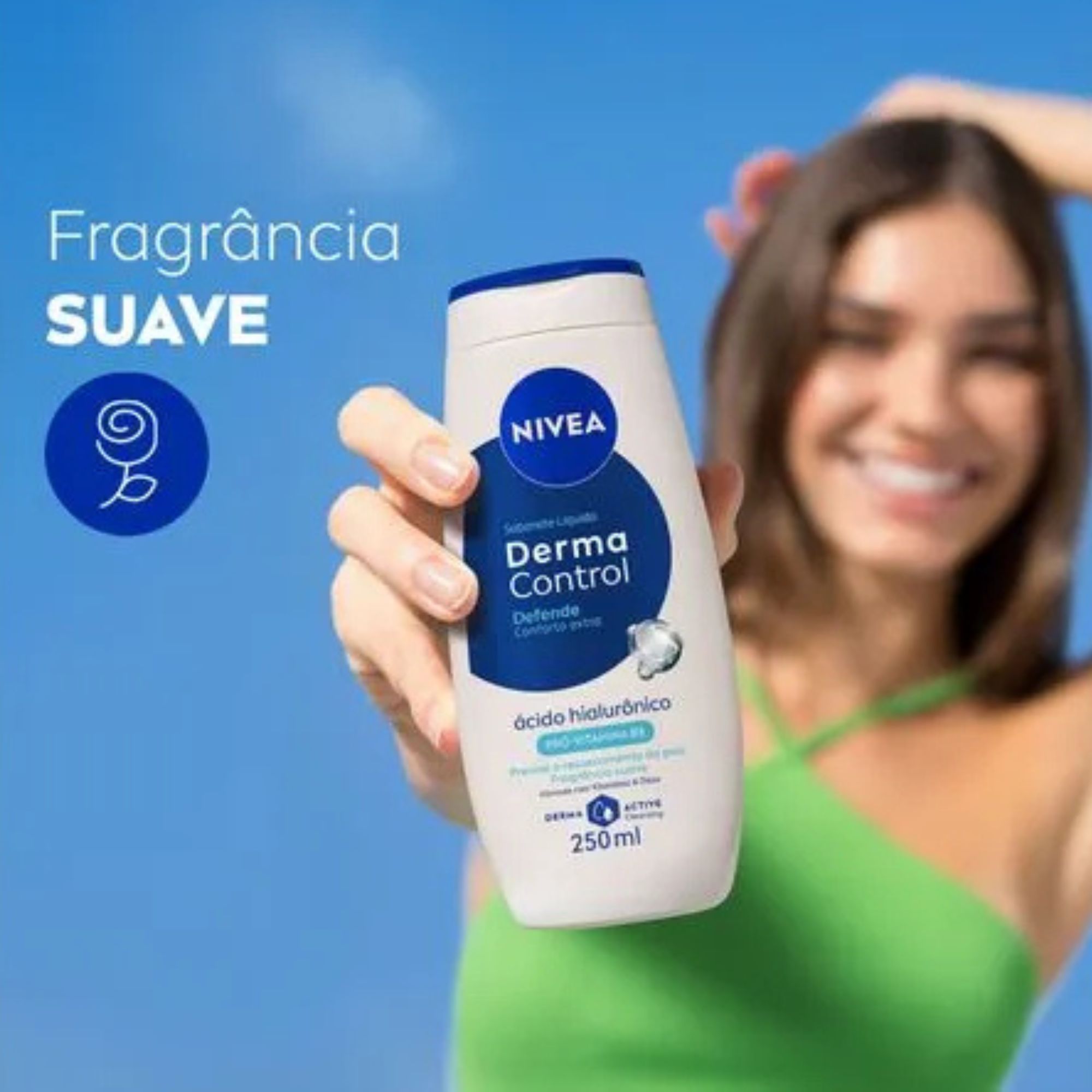 Sabonete Líquido Nivea Derma Control Defende 250ml - PromoFarma